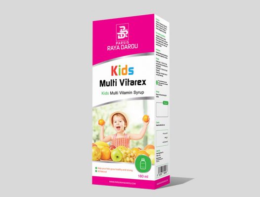 Kids Multi Vitarex syrup - پارسیس رایا دارو