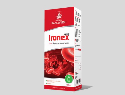 Ironex Syrup - پارسیس رایا دارو